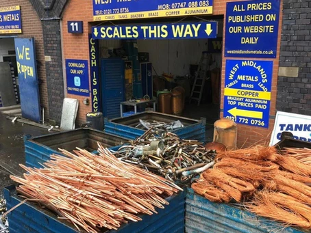How to Identify Different Types of Scrap Metal - West Midlands Metals